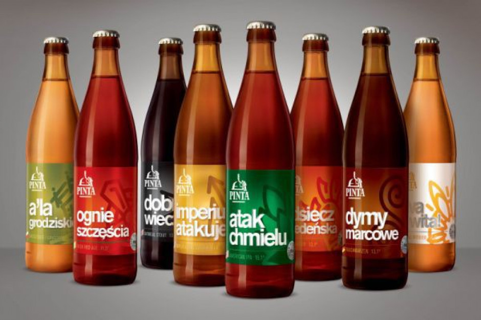 Kontraktowy Browar Pinta rusza w Polskę i spogląda na Europę