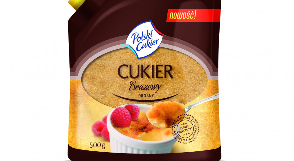 Cukier brązowy drobny w doypacku