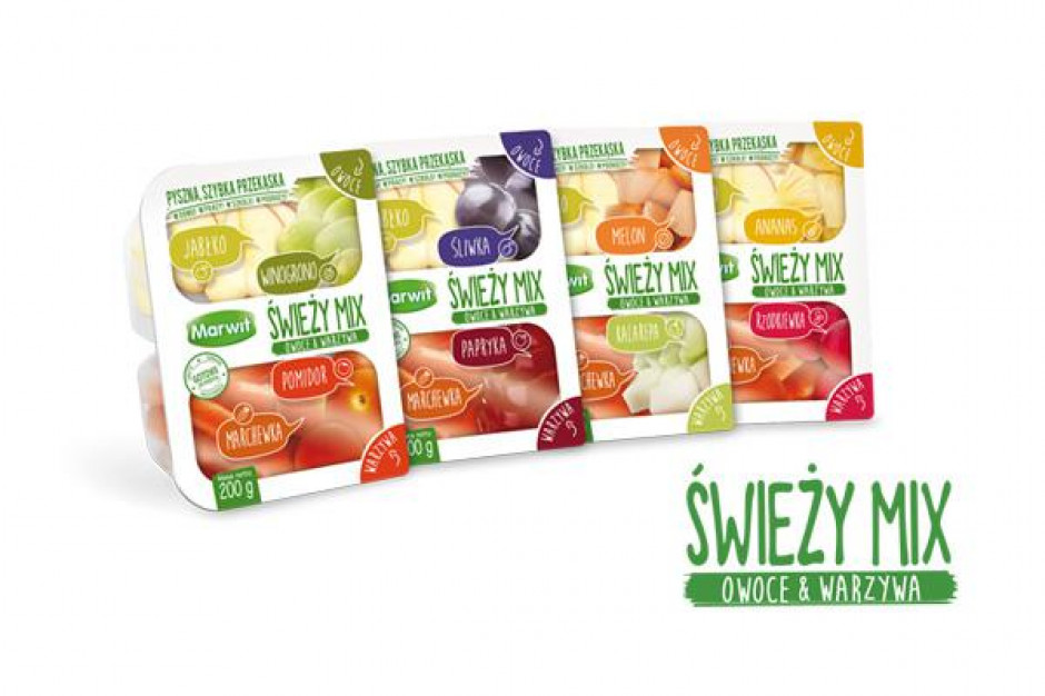 Marwit wprowadza na rynek pakowane świeże owoce i warzywa
