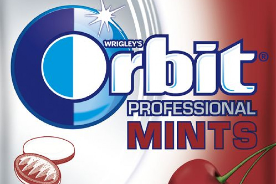 Nowy odsłona Orbit Professional Mints XXL Cherry