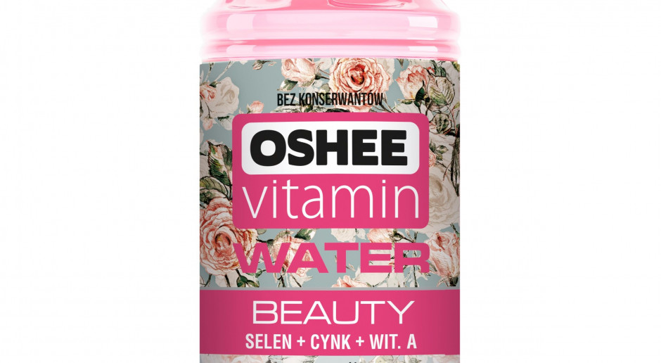 Oshee z nową linią wód kwiatowych Oshee Vitamin Water Beauty