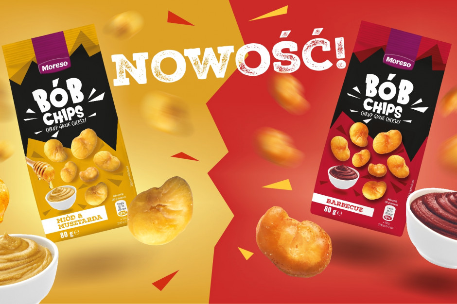 Bób chips – kolejna nowość od Moreso