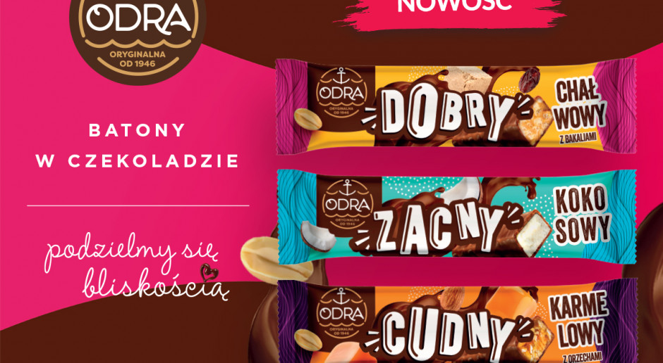Batony w czekoladzie od Odry