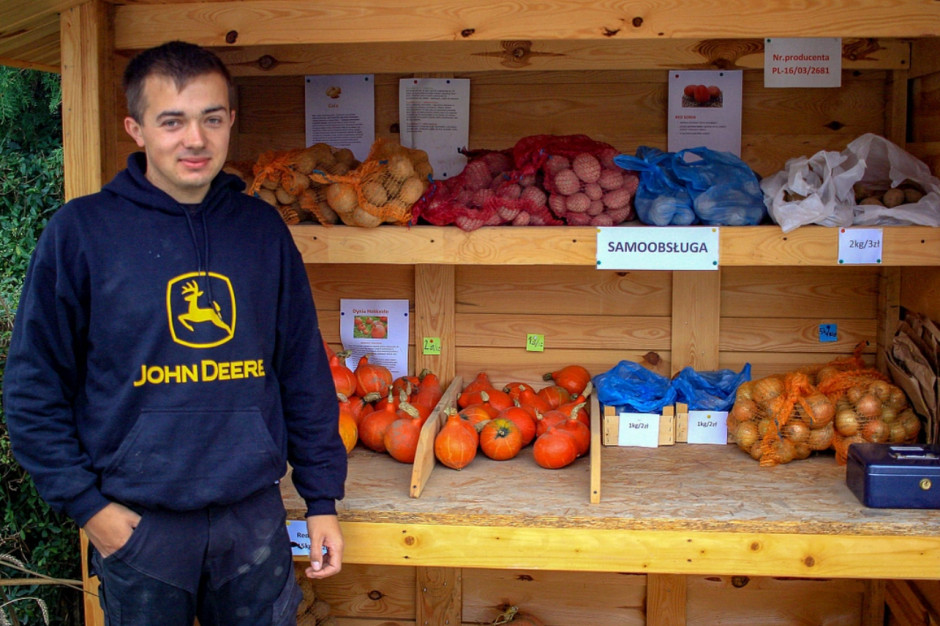 Rolnik z Opolszczyzny założył samoobsługowy warzywniak