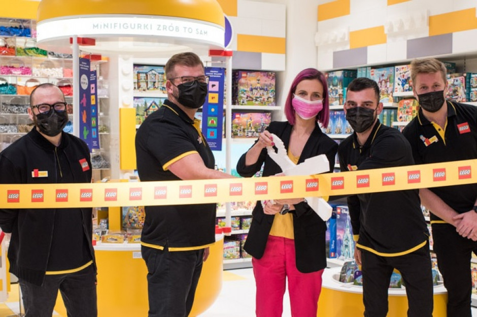 Lego otwiera trzeci sklep w Polsce
