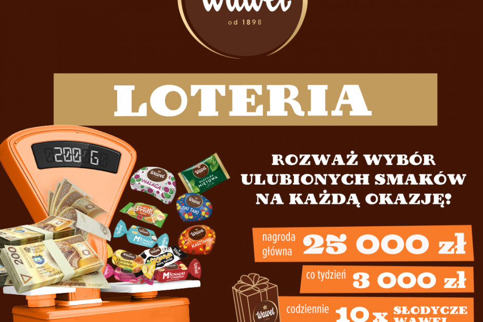Wawel rusza z loterią słodyczy