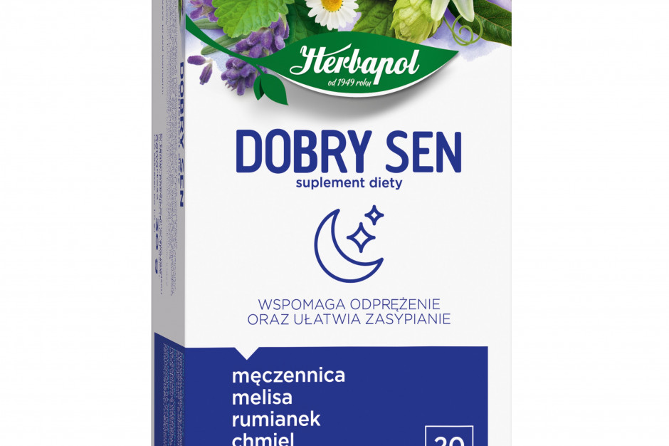 Herbatka Herbapol Dobry Sen - nowość w ofercie Herbapolu