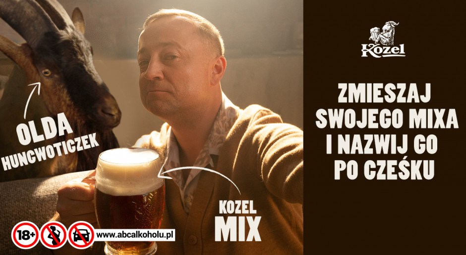 Czesław Mozil w reklamie czeskiej marki piwa. Jest też konkurs