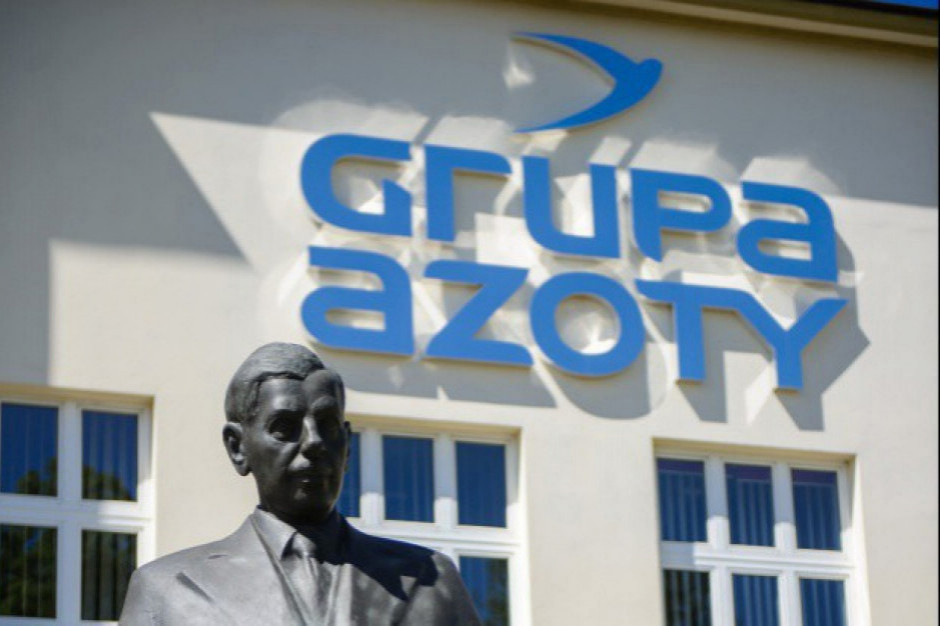 Grupa Azoty zmniejszyła w styczniu produkcję nawozów azotowych