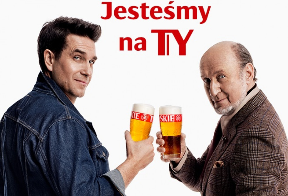 Fronczewski i Dorociński w nowej reklamie Tyskie "Jesteśmy na TY"