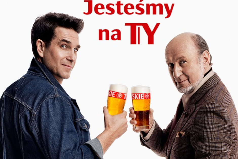 Fronczewski i Dorociński w nowej reklamie Tyskie "Jesteśmy na TY"