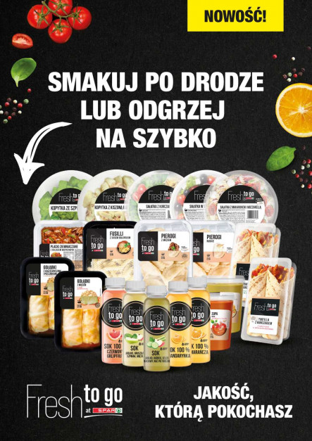 Stacje Avia stawiają na dania gotowe Fresh to Go at Spar