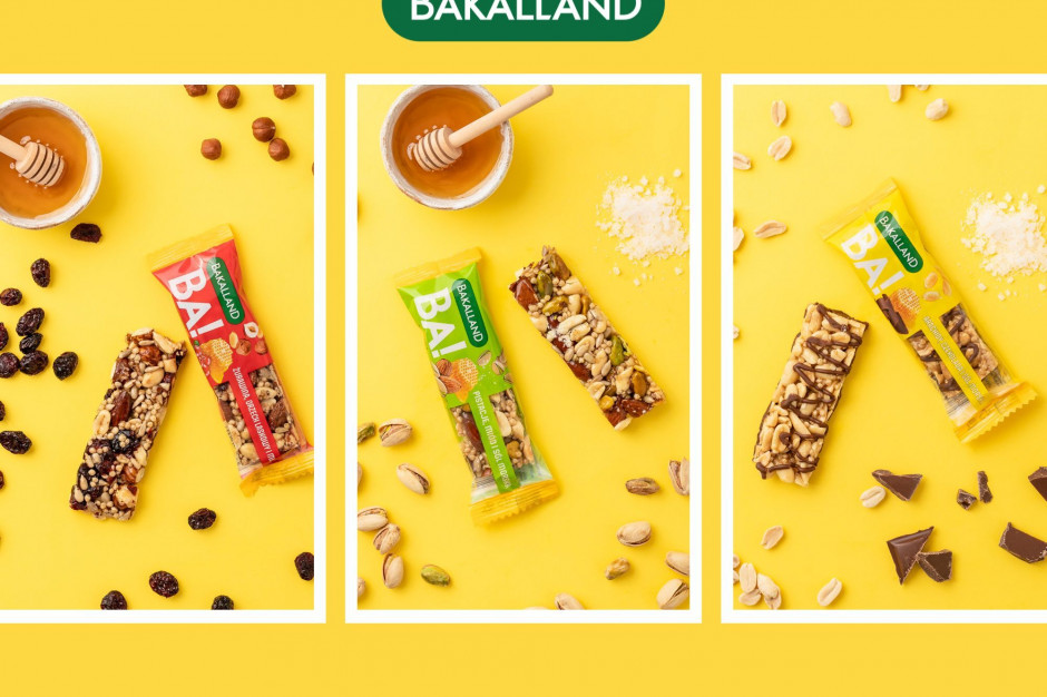 Bakalland wprowadza nowe smaki batonów BA!