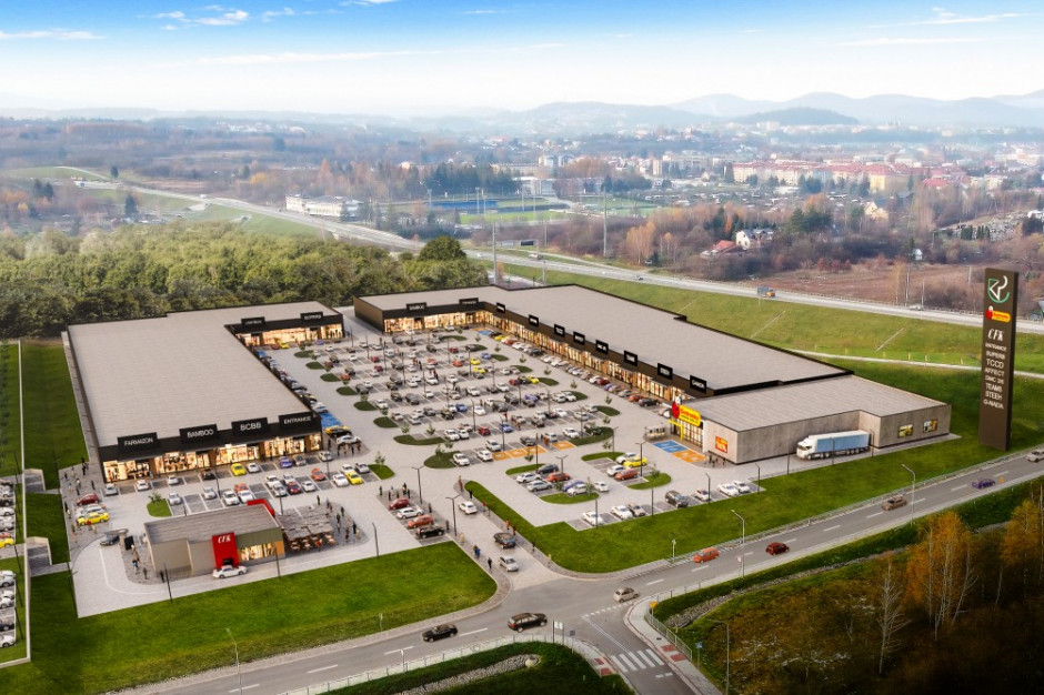 Pierwszy park handlowy w Sanoku. Najemcy: Biedronka, Rossmann, Pepco i Dealz