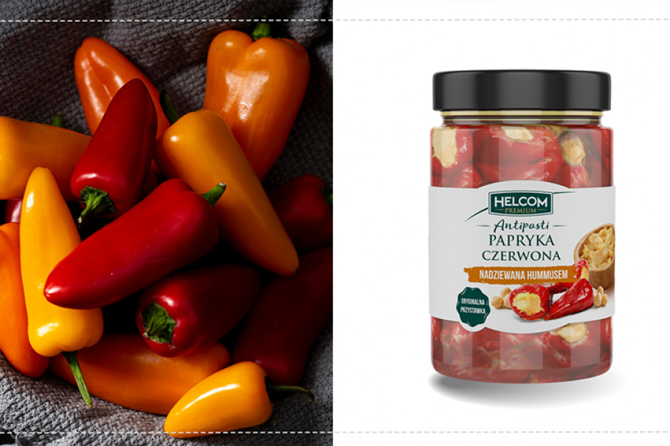 Greek Trade stawia na kolejną nowość - Antipasti z hummusem marki Helcom Premium!