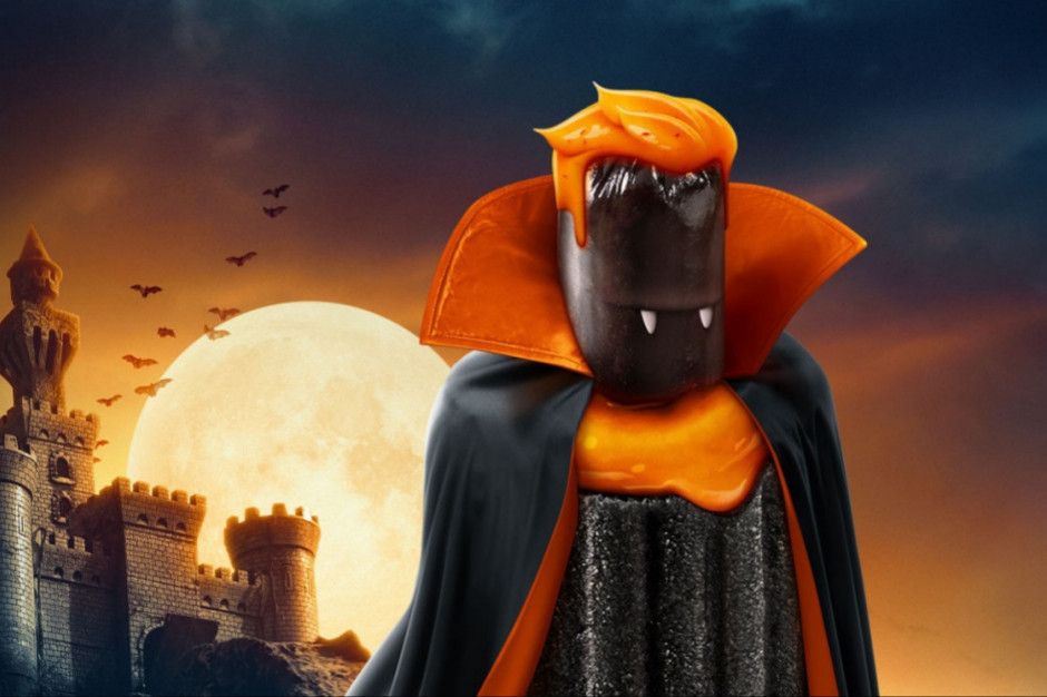 Halloween Dog: Żabka wraca z upiornym czarnym hot dogiem na Halloween