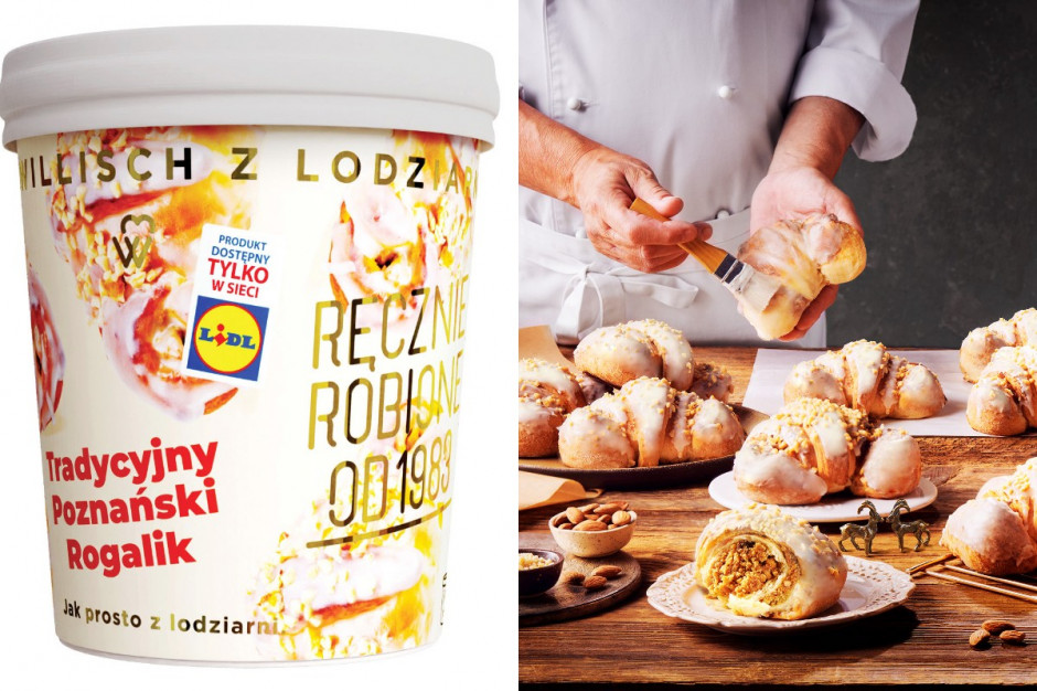 Rogale świętomarcińskie i... lody o ich smaku w Lidl Polska