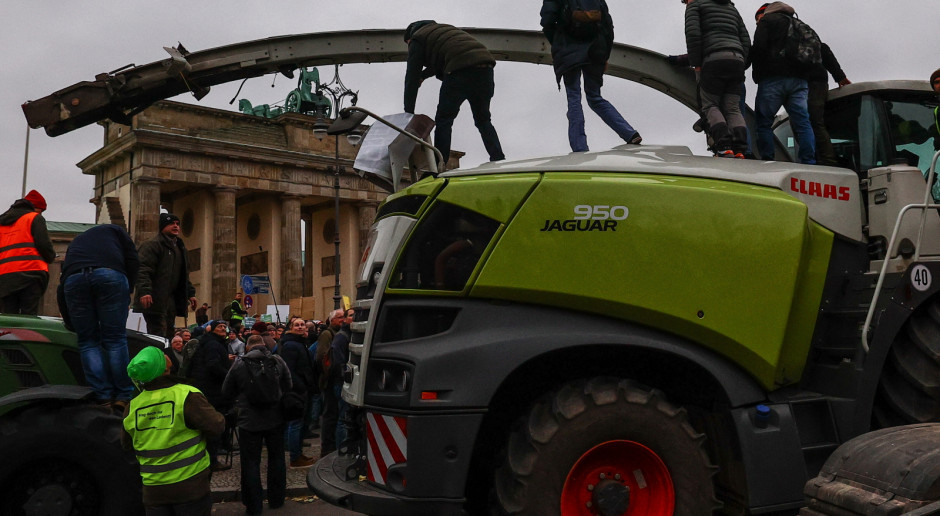 Niemcy: Demonstracja rolników w centrum Berlina. Protestują przeciwko ...