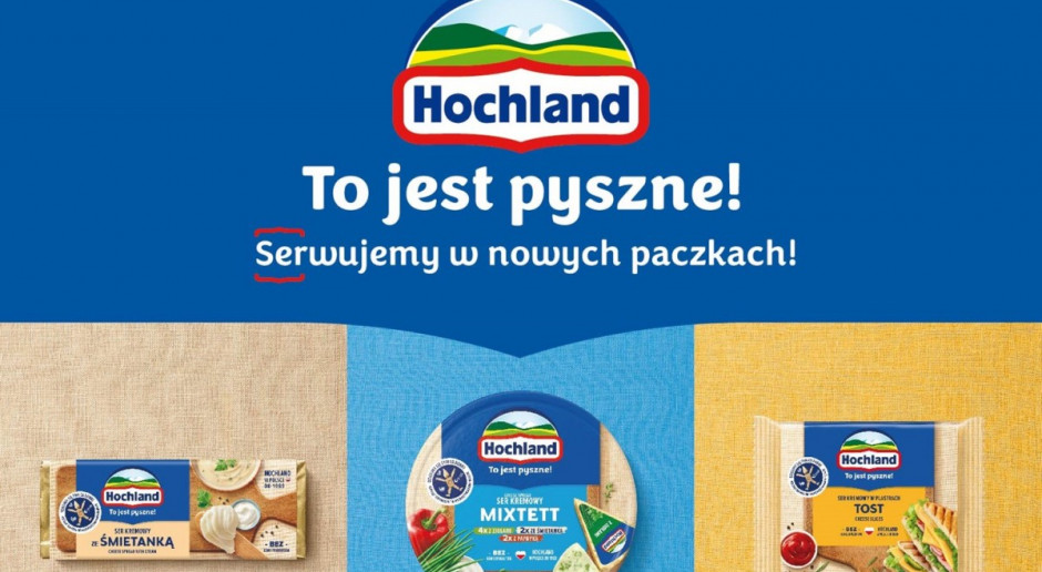Hochland wprowadza nową identyfikacje wizualną