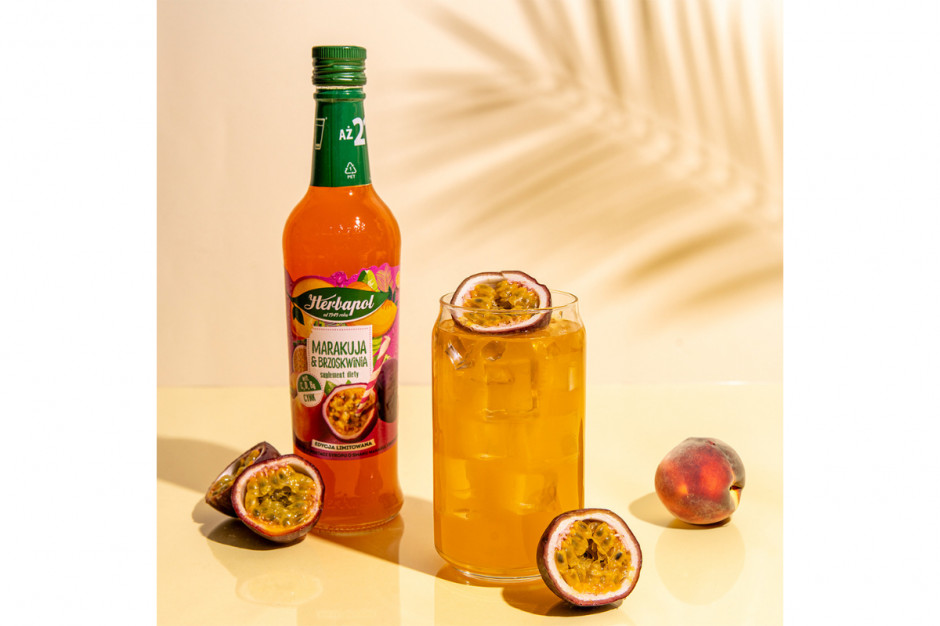 Tak smakuje lato! Marakuja & Brzoskwinia – nowość Herbapolu