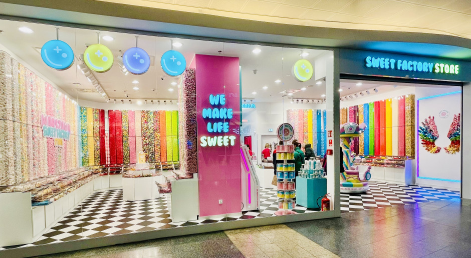 Kolejny Sweet Factory Store w Warszawie
