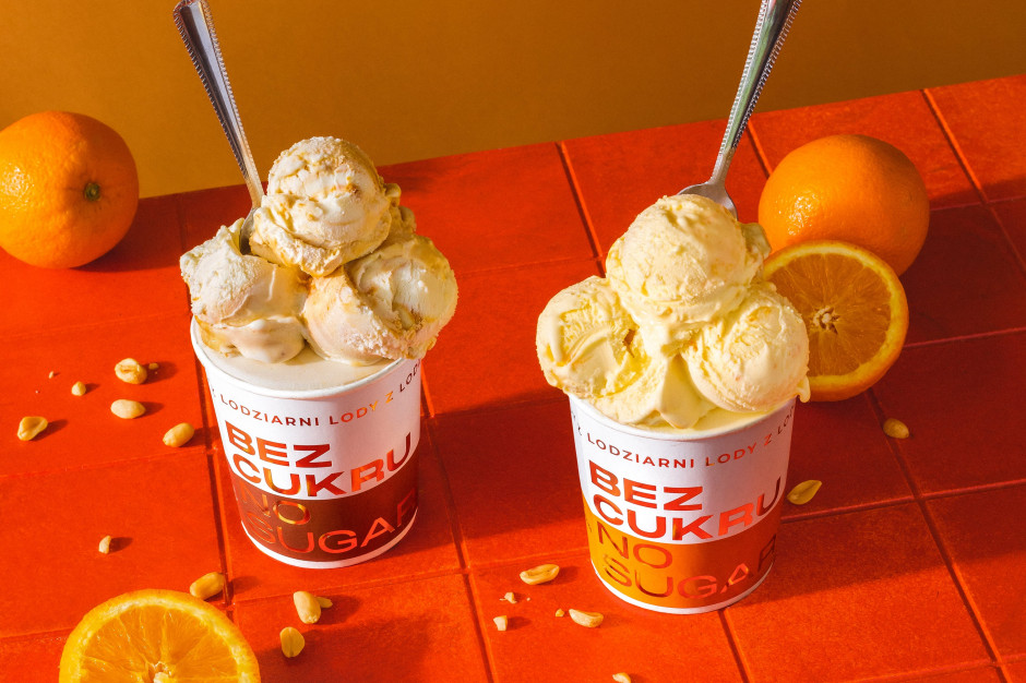 Bezcukrowe lody od polskiego producenta w Lidlu