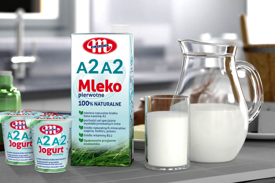 Mlekovita wprowadza na rynek produkty z mleka A2A2