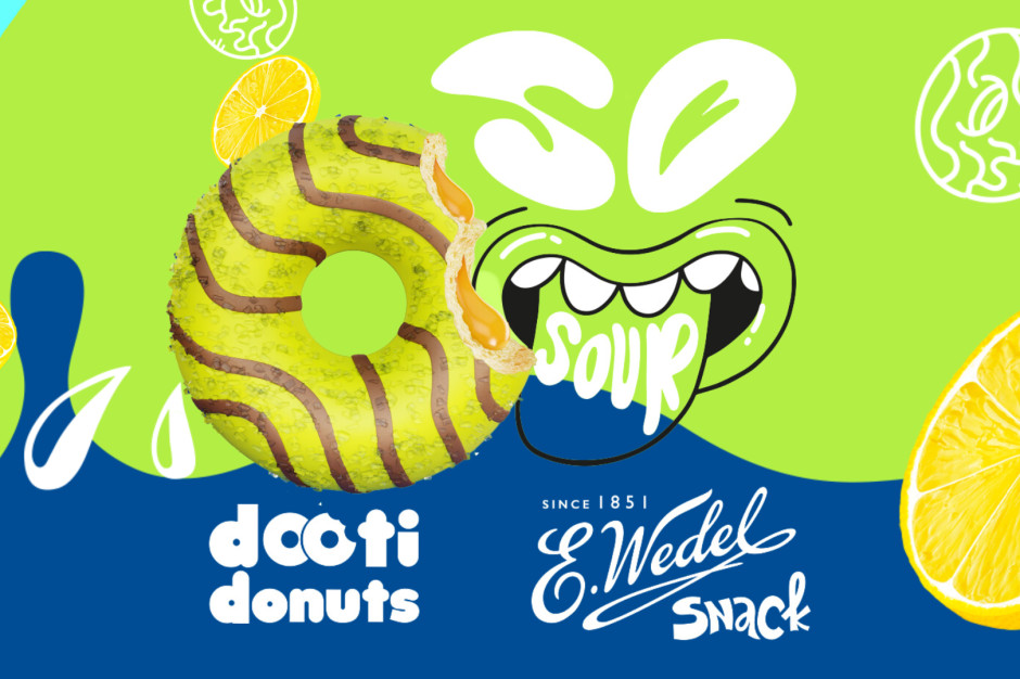 Donut So Sour, czyli kolejna współpraca produktowa Dooti Donuts i E.Wedel