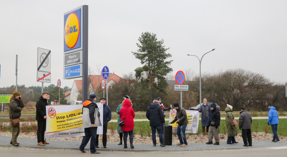 Lidl odpuszcza Gietrzwałd. Protesty skuteczniejsze niż negocjacje?