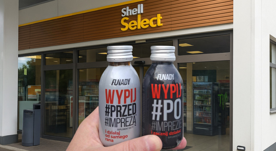 Funady wjeżdża na Shell: Shoty funkcjonalne dostępne na stacjach paliw